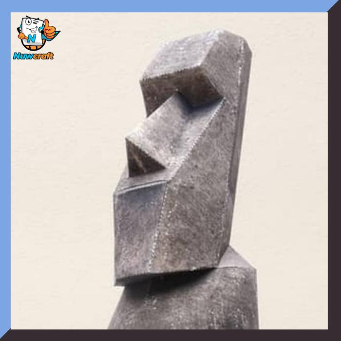 Jual Nuwcraft Moai statue Mini Version Papercraft - Kota Surabaya ...