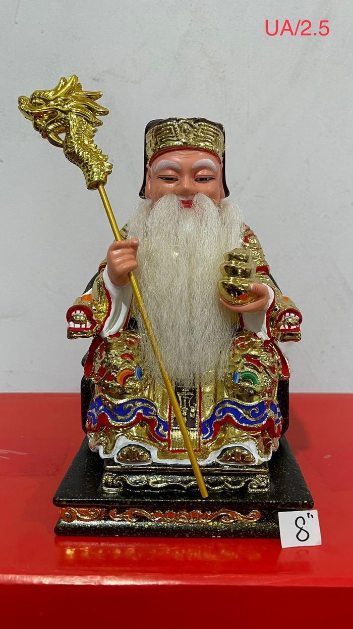 Jual Patung tua pe kong kayu / hok tik kayu 8in - Jakarta Utara - Sun ...