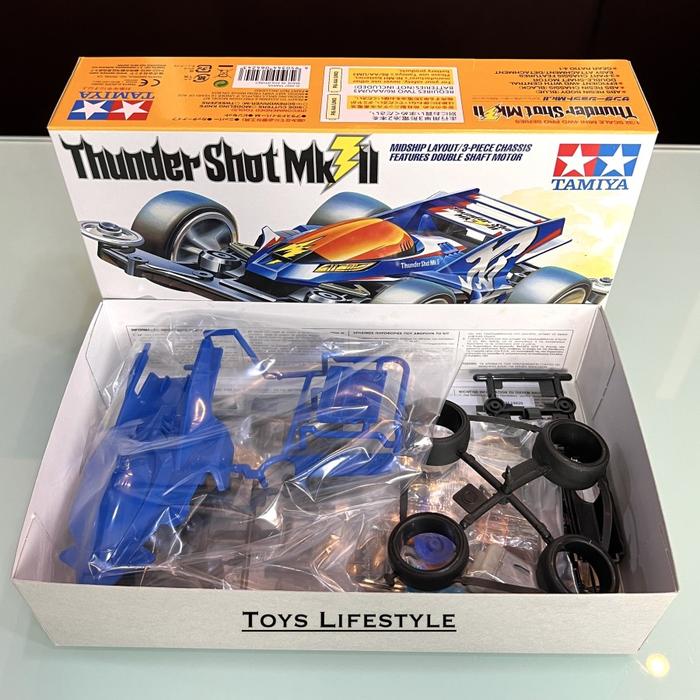 Jual Mainan Rakit Mobil Tamiya Mini 4WD - Thunder Shot MKII (ORIGINAL ...