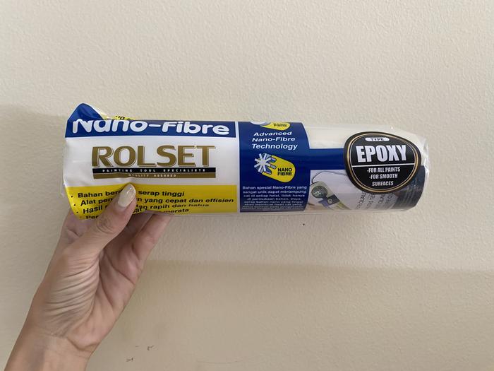 Jual Rolset Refill Epoxy 9" Kuas Roll Cat Minyak dan Latex 9 Inch ...
