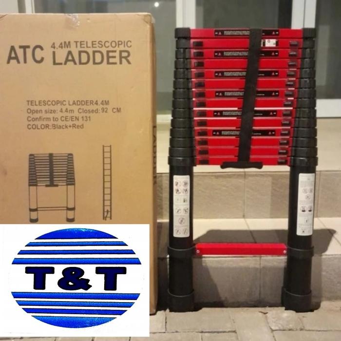 Jual Tangga Telescopic Ladder 5.4 meter Red Black - Jakarta Pusat - TNT ...