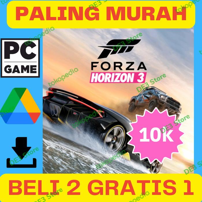 Jual FORZA HORIZON 3 PC GAMES LAPTOP BUKAN PS4,PS3,PS5 ,XBOX - Kota ...