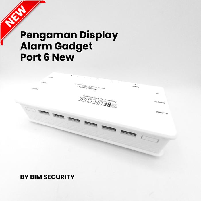 Jual Pengaman Display Alarm HP/Tab/Laptop - BIM 6 Port USB New mini ...