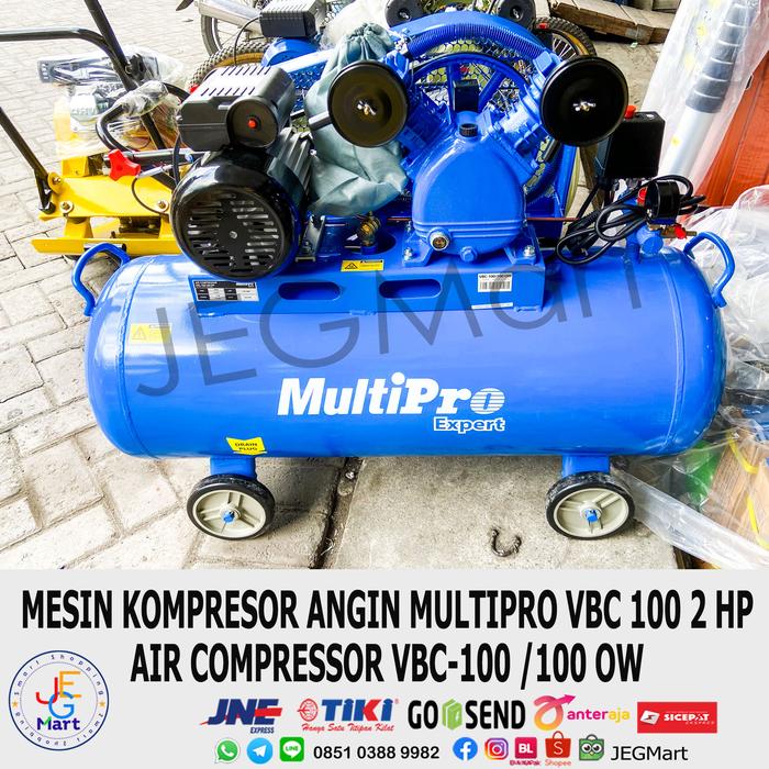 Jual MESIN KOMPRESOR ANGIN MULTIPRO VBC 100 2 HP AIR COMPRESSOR - Kota Surabaya - Jeg Mart ...