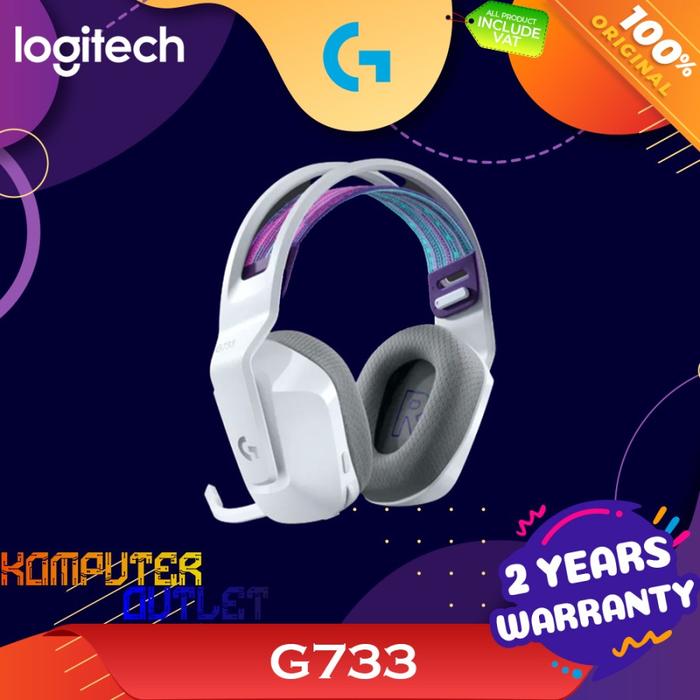 Jual LOGITECH G733 ULTRA LIGHTSPEED WIRELESS RGB GAMING HEADSET - G 733 ...