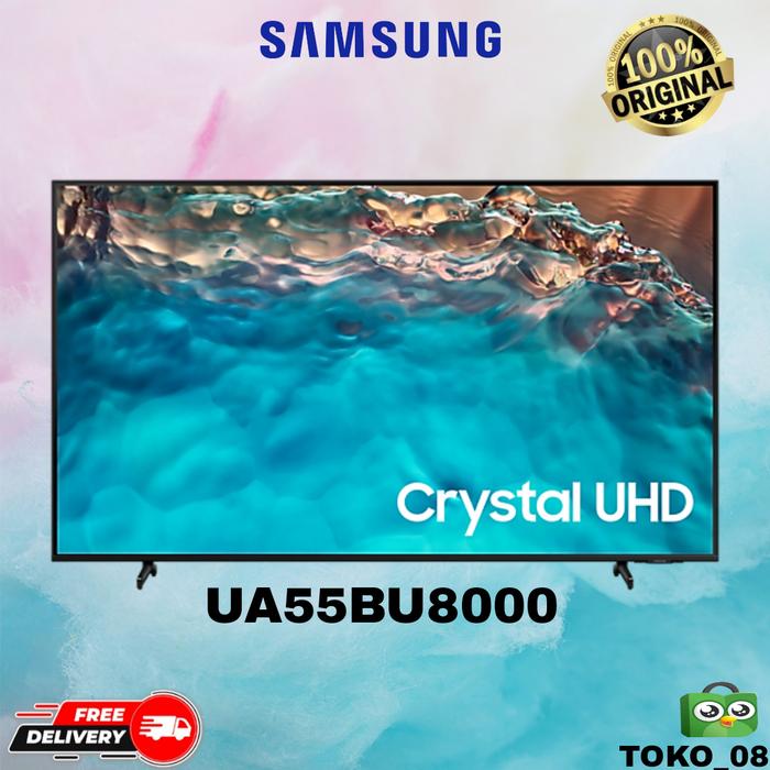 Jual Samsung 55BU8000 55 Inch Crystal UHD 4K Smart TV UA55BU8000KXXD BU8000 - Jakarta Timur ...