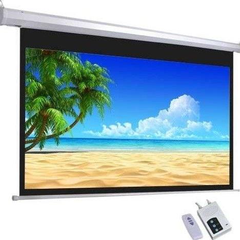 Jual Layar proyektor Otomatis 96" Actus Global / motorized - Jakarta ...
