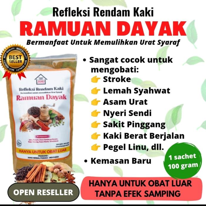 Jual Ramuan dayak refleksi rendam kaki 100 gr - Kota Surakarta - alea ...