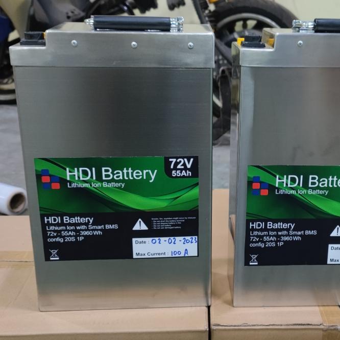 Jual Baterai Lithium Custom Motor Listrik Gesits 72V - 55Ah - Kota ...