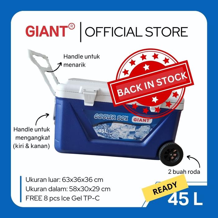 Jual Cool Box 45 Liter / Box Pendingin Besar / Cooler Box Premium ...