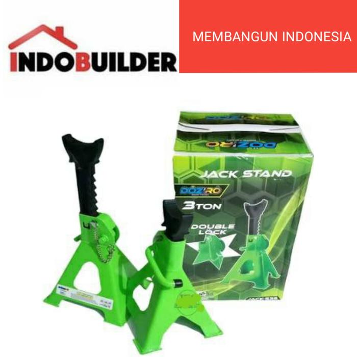 Jual DOZIRO JACK STAND 3 TON ISI 2 PCS PER SET / TAHANAN DONGKRAK - Kab ...
