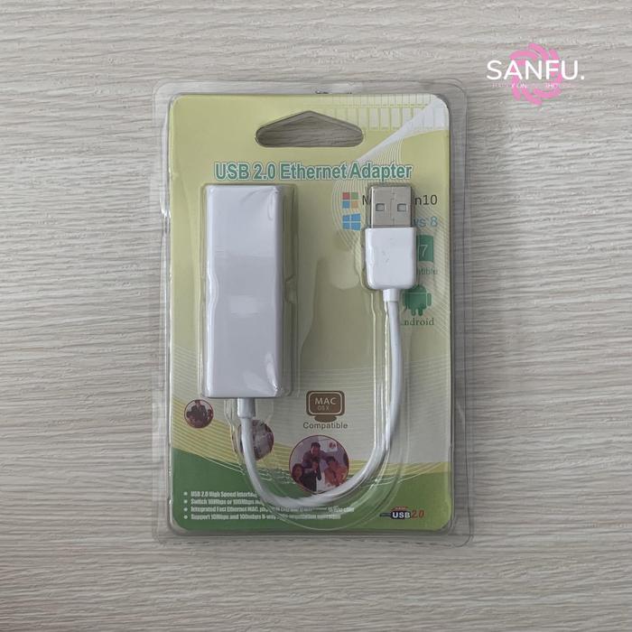 Jual USB 2.0 To Lan RJ45 Converter/ USB 2.0 Ethernet Adapter - Jakarta ...