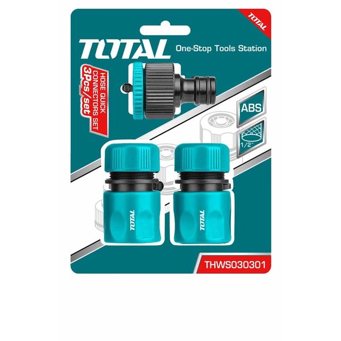 Promo TOTAL Sambungan Selang Taman/Hose Quick Connector 1/2 Inch ...