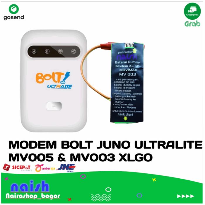 Jual baterai modem bolt juno mv005 fake/dummy baterai modem bolt juno mv005 - Kota Bogor ...
