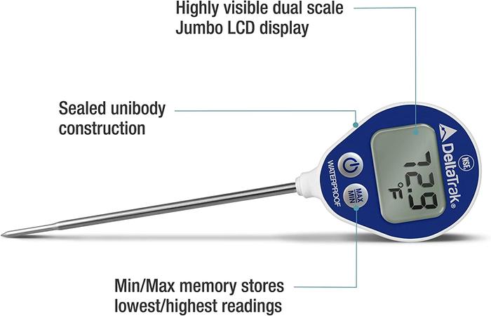 Jual Deltatrak Lollipop Min/Max Thermometer, Model 11050 Delta Trak ...