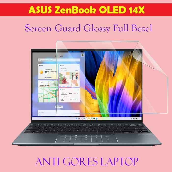 Jual ASUS ZenBook OLED 14X Screen Guard Glossy Anti Gores Laptop ...