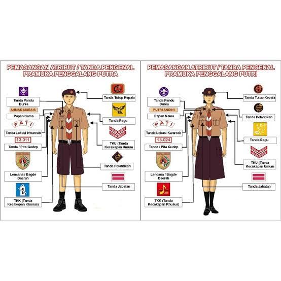Jual ATRIBUT SERAGA PRAMUKA PUTRA PUTRI BET MONAS WILAYAH JAKARTA TANDA ...