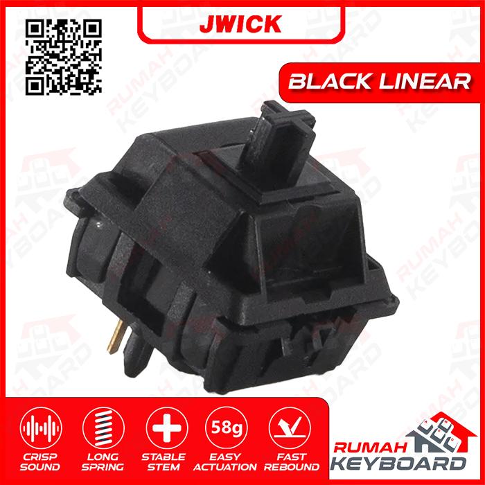 Jual SWITCH - JWK - JWICK - BLACK LINEAR - 5 PIN - 58.5g - LINEAR ...