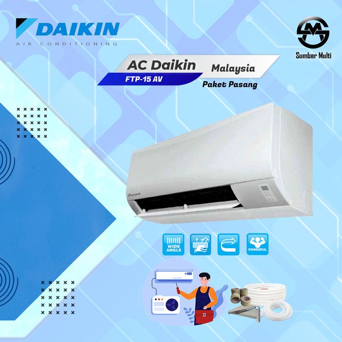 Jual AC DAIKIN 1PK STANDART MALAYSIA + PEMASANGAN - Kota Depok - PT ...