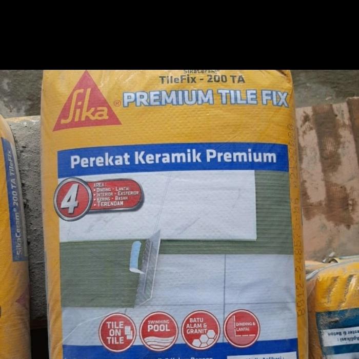 Jual Sika tile fix 200 TA Tilefix / Perekat Keramik premium@25kg - Kota ...