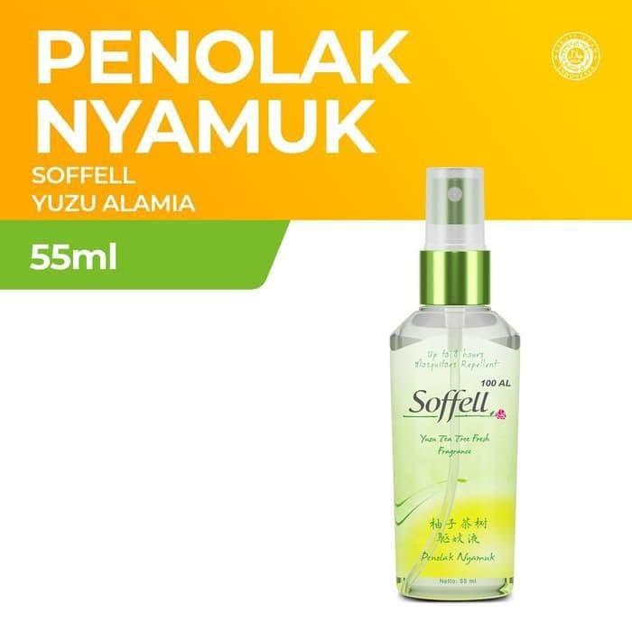 Jual Soffell Yuzu Tea Tree Spray 55ml / Soffell Penolak Nyamuk - Jakarta Pusat - Toy Galaxy ...