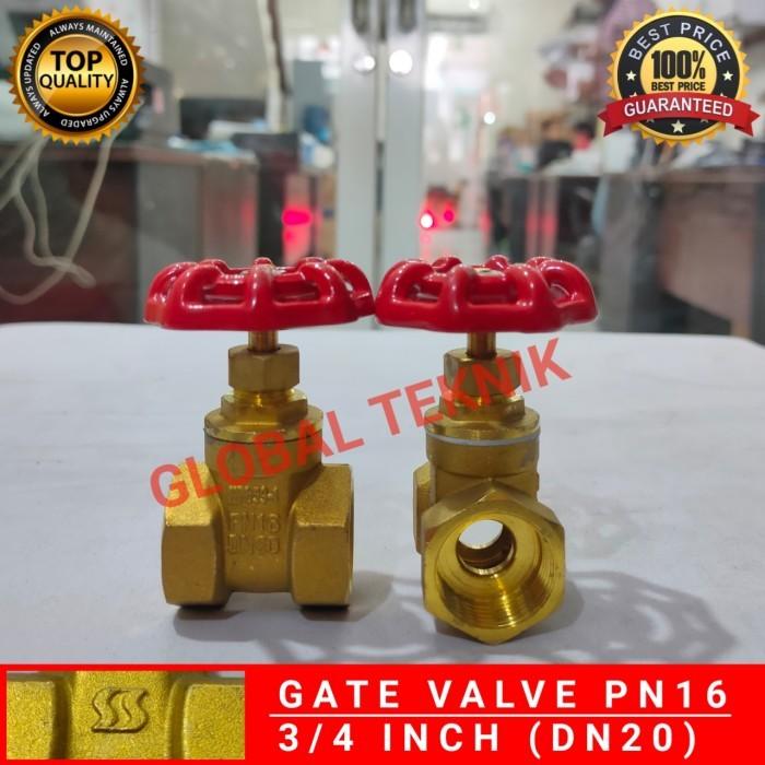 Jual Gate Valve/ Stop Kran/ Gate Valve/ Gate Valve 3/4" - Kota Medan ...