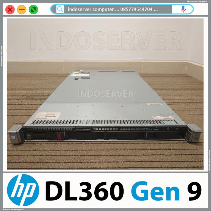 Jual Server HP Proliant DL360 G9 - Jakarta Pusat - indoserver computer | Tokopedia