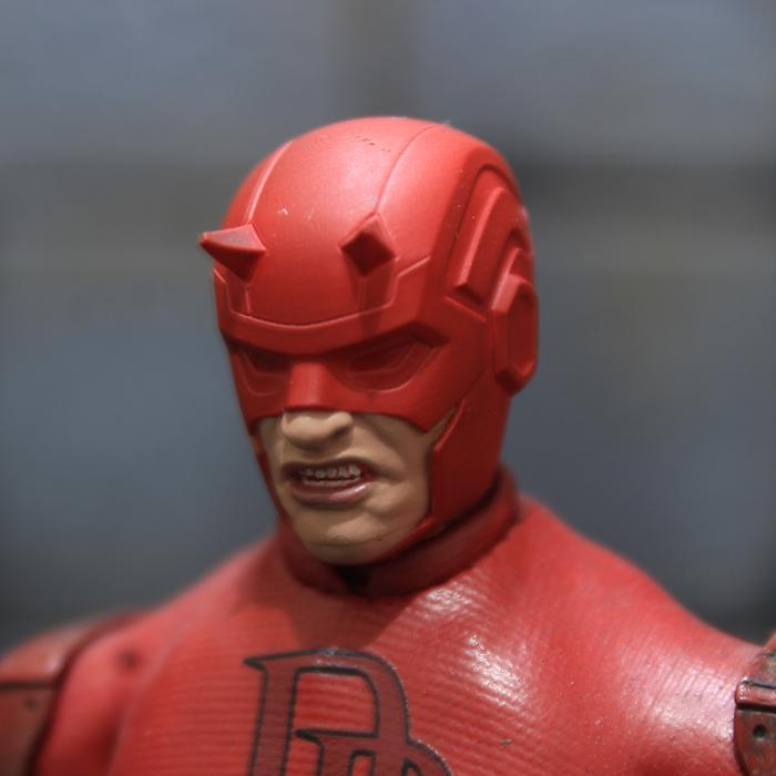 Jual 1/12 Custom Marvel Legends Daredevil 1 Mezco Mafex SHF HS Head ...