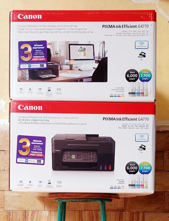 Jual Canon PIXMA G4770 - All-in-one Fax WiFi ADF Ink Tank Printer ...