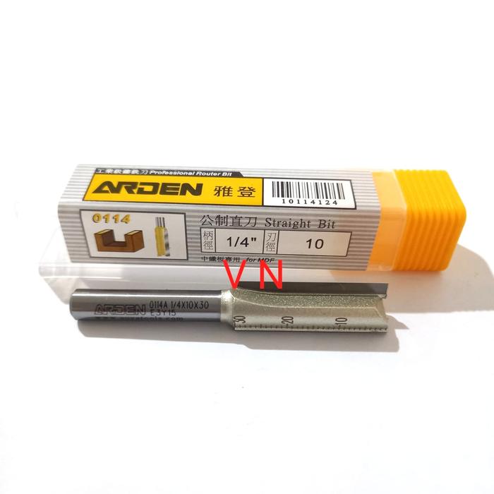 Jual Mata Router/Profil lurus 10 mm/Straight Bit ARDEN - Jakarta Barat ...