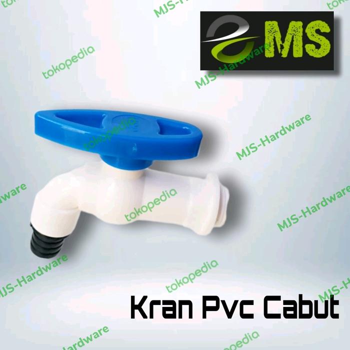 Jual Kran Pvc Cabut 1/2" / Keran Pvc Cabut 1/2 / Kran Pvc Taman Cabut ...