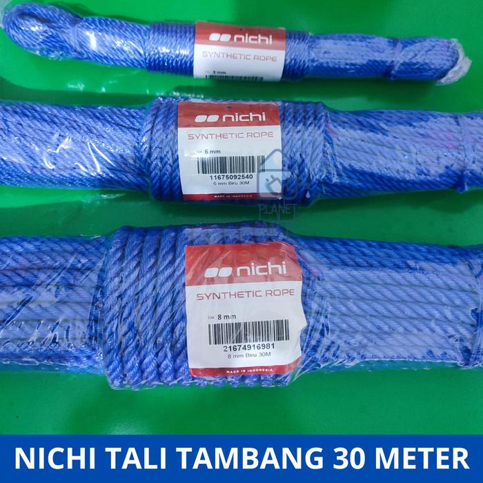 Jual NICHI TALI TAMBANG PE BIRU (30 METER) - 3mm - Kota Denpasar ...