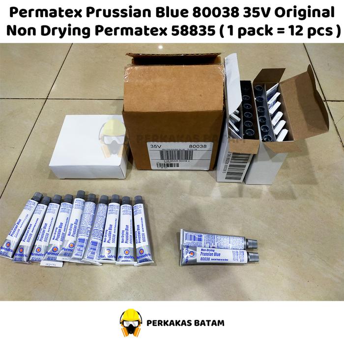 Jual Permatex Prussian Blue 80038 35V Original Non Drying Permatex ...