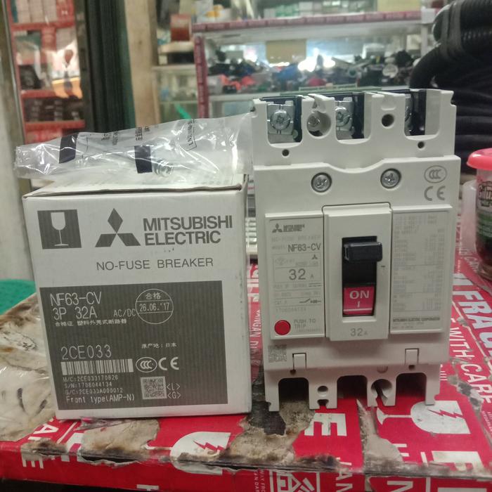 Jual mccb NF63-CV 3P 32A Mitsubishi Original - Kota Bandung - PUTRA JADE ELEKTRIK_NEW | Tokopedia