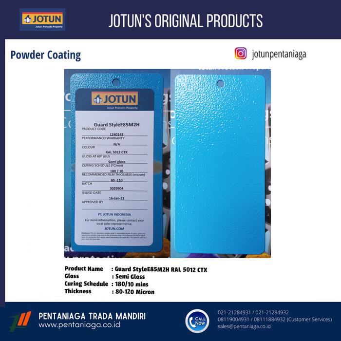 Jual Powder Coating Jotun Guard StyleE85M2H Ral 5012 CTX 1240143PX20 ...