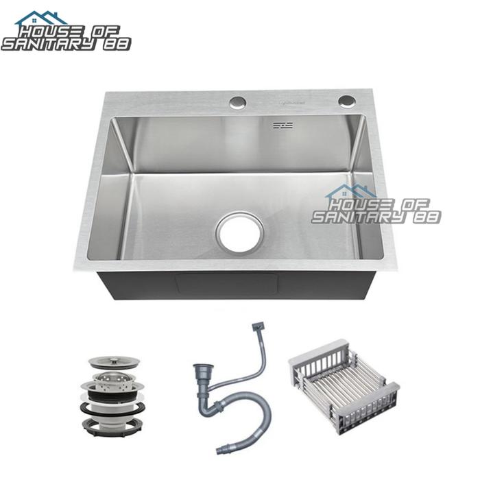 Jual Kitchen sink GOLDEN HAND 5040 Stainless Bak cuci Piring Original ...