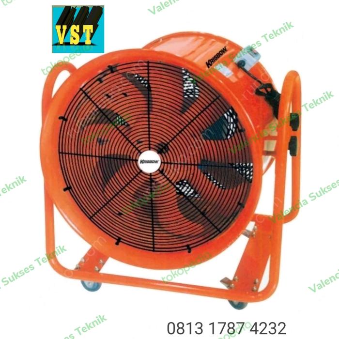 Jual Krisbow Kipas Angin Exhaust Fan Portable Ventilator Blower 28"inch - Jakarta Utara ...