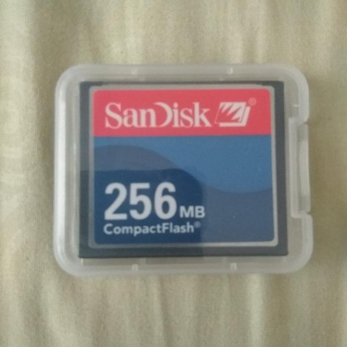 Jual Compact Flash CF Card 256MB - Kab. Tangerang - D' Mokit Shop ...