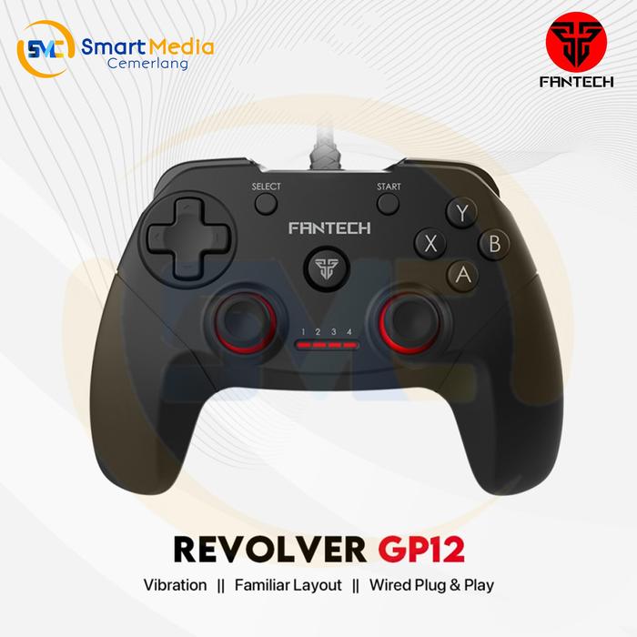 Jual Fantech REVOLVER GP12 Gaming Controller Gamepad Joystick USB ...