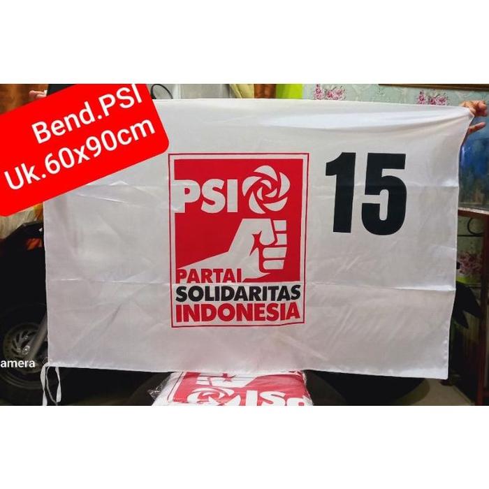 Jual Bendera PARTAI SOLIDARITAS INDONESIA(PSI)Uk.60x90cm SILAHKAN ...