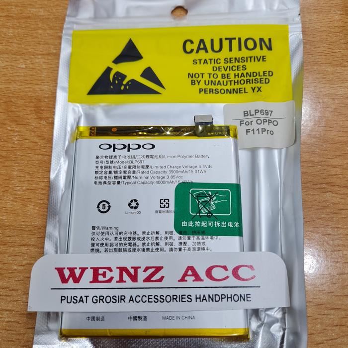 Jual Baterai Batre Battery Oppo F11 Pro BLP 697 BLP697 BLP-697 Original ...