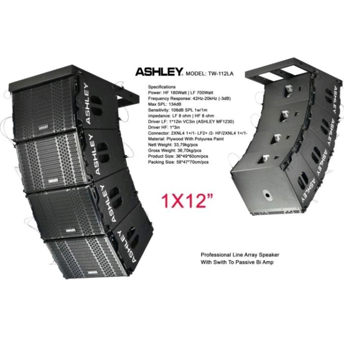 Jual Speaker Line Array Ashley TW 112 LA Original 12 inch ASHLEY TW 112LA - Jakarta Barat ...