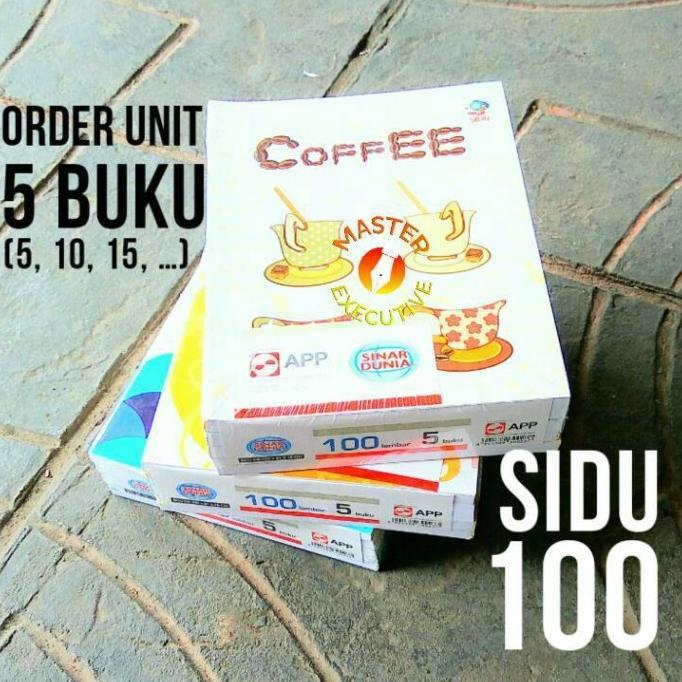 Jual Sinar Dunia SiDu Buku Tulis Sekolah 100 Lembar / SDU EB 100 ...