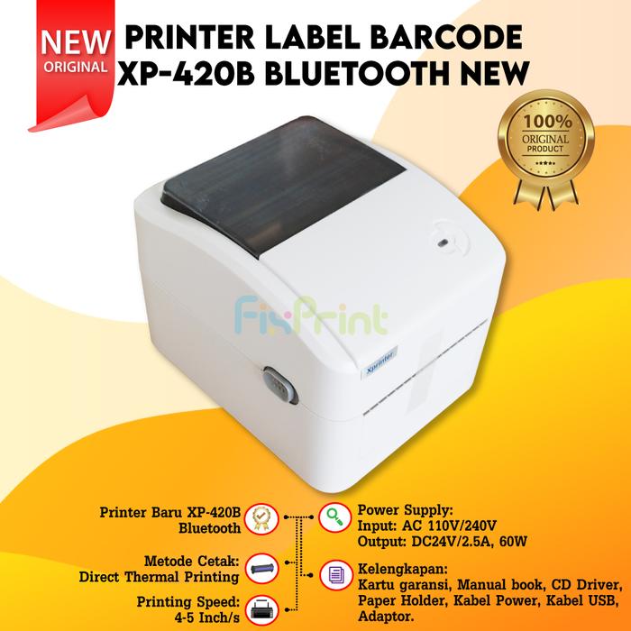 Xprinter Xp 420b Xprinter XP 420b Thermal Shipping Label Printer 4X6