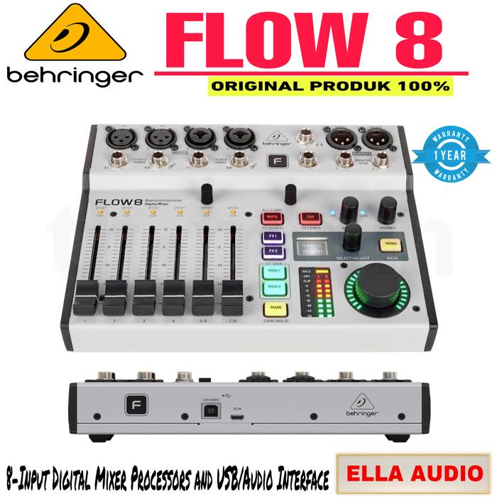 Jual Behringer FLOW8 Digital Mixer 8-Input Original - Jakarta Pusat ...