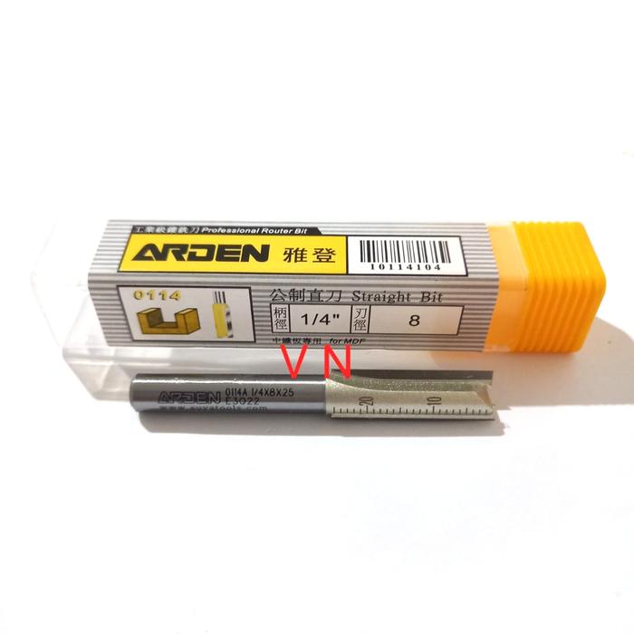 Jual Mata Router/Profil lurus 8 mm/Straight Bit ARDEN - Jakarta Barat ...