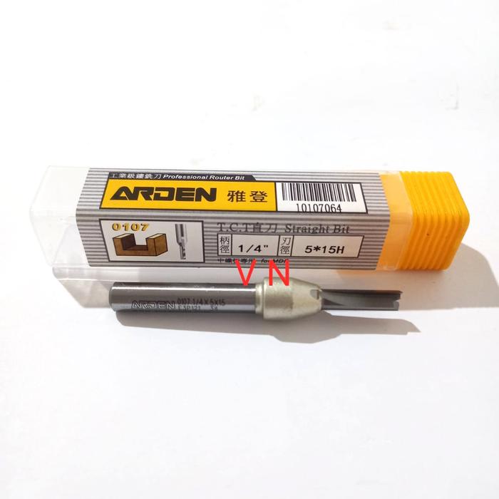 Jual Mata Profil/Router Lurus 5 mm Full TCT/Straight Bit ARDEN ...