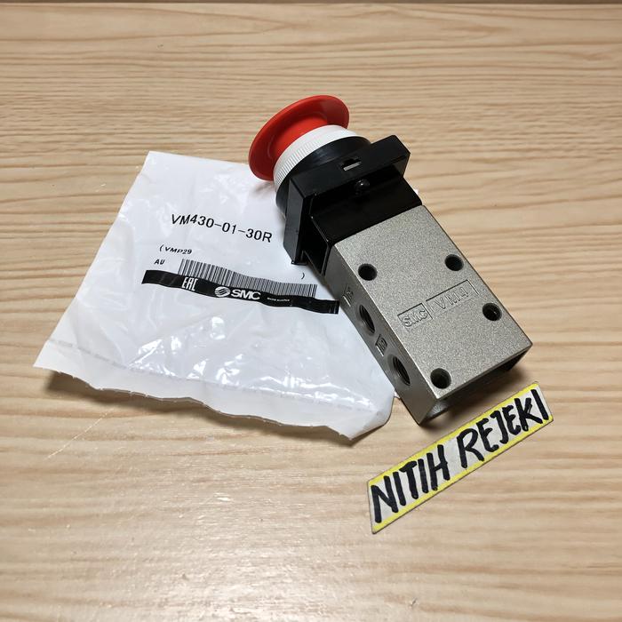 Jual Mechanical valve SMC VM4 / VM430-01-30R DRAT 1/8" - Kota Tangerang ...