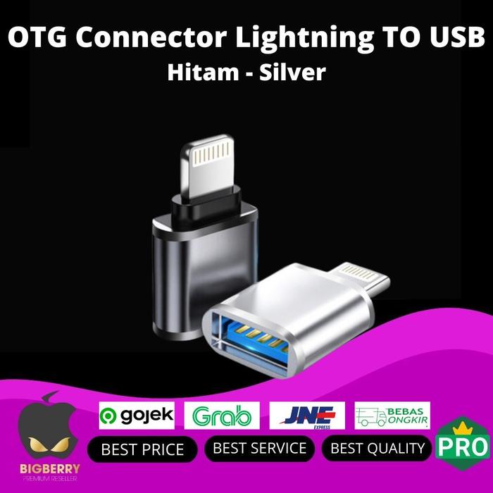 Jual OTG Connector iPhone Lightning TO USB 3.0 Adapter Converter Fast ...