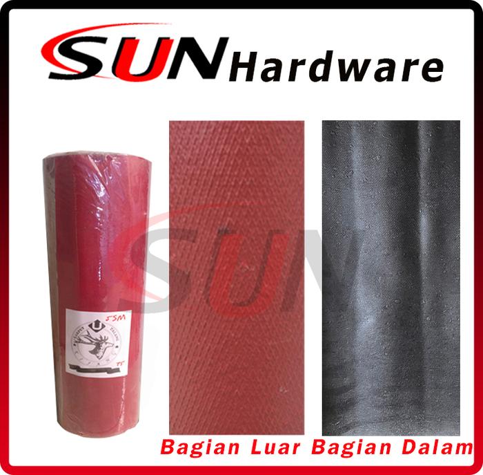 Jual Karpet talang Air Merah Hitam Tebal 90 cm Atap alas kandang - Kab ...